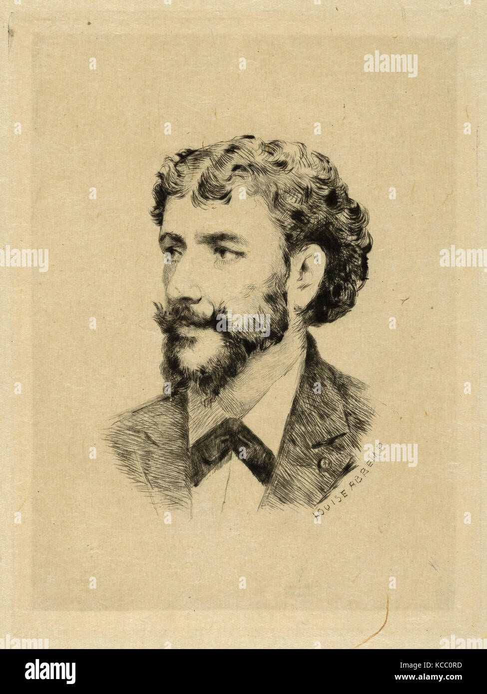 Drawings and Prints, Print, Portrait of Carolus-Duran, Artist, Louise ...