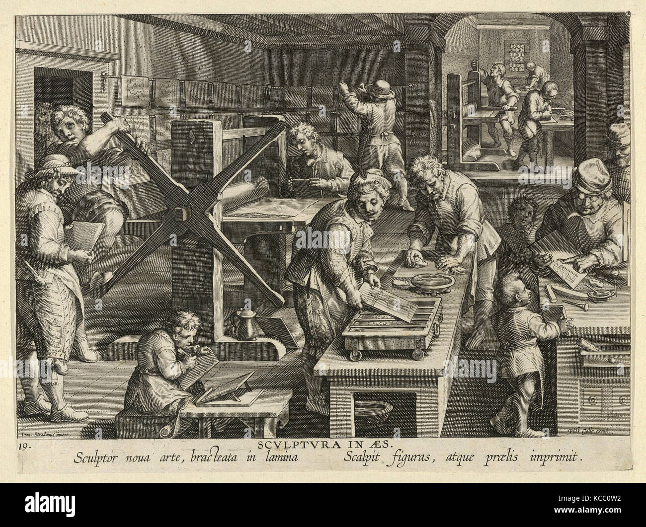 Drawings and Prints, Print, New Inventions of Modern Times Nova Reperta ...