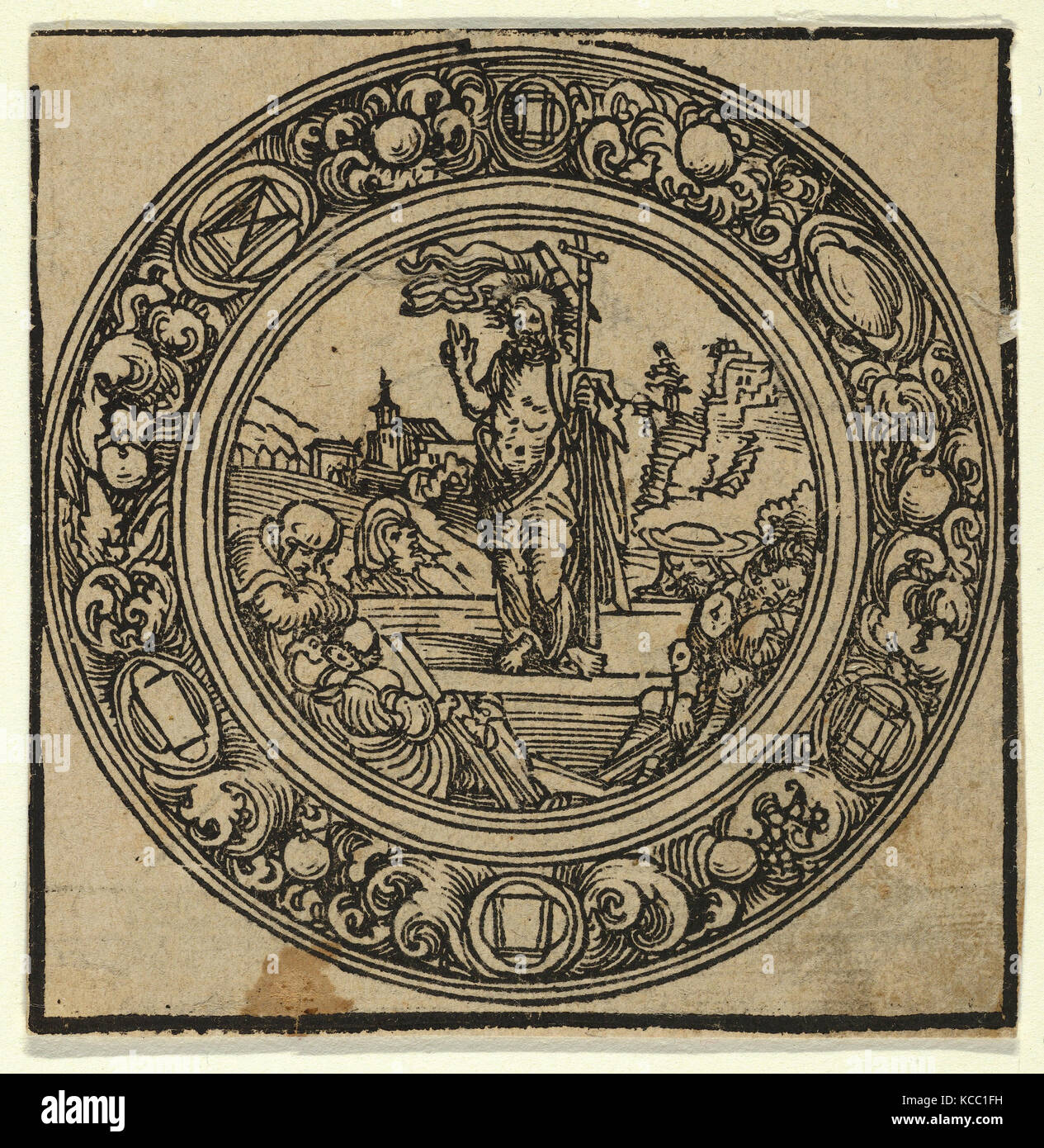 Drawings and Prints, Print, Pacifical with Resurrection, Artist, Lucas ...