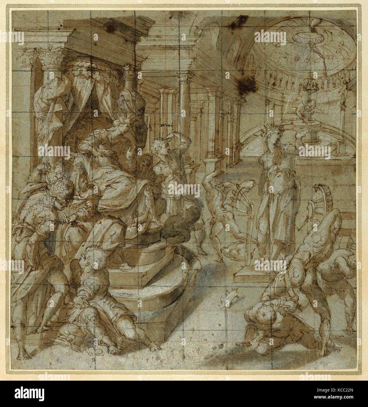 Drawings and Prints, Drawing, The Martyrdom of St. Catherine of ...