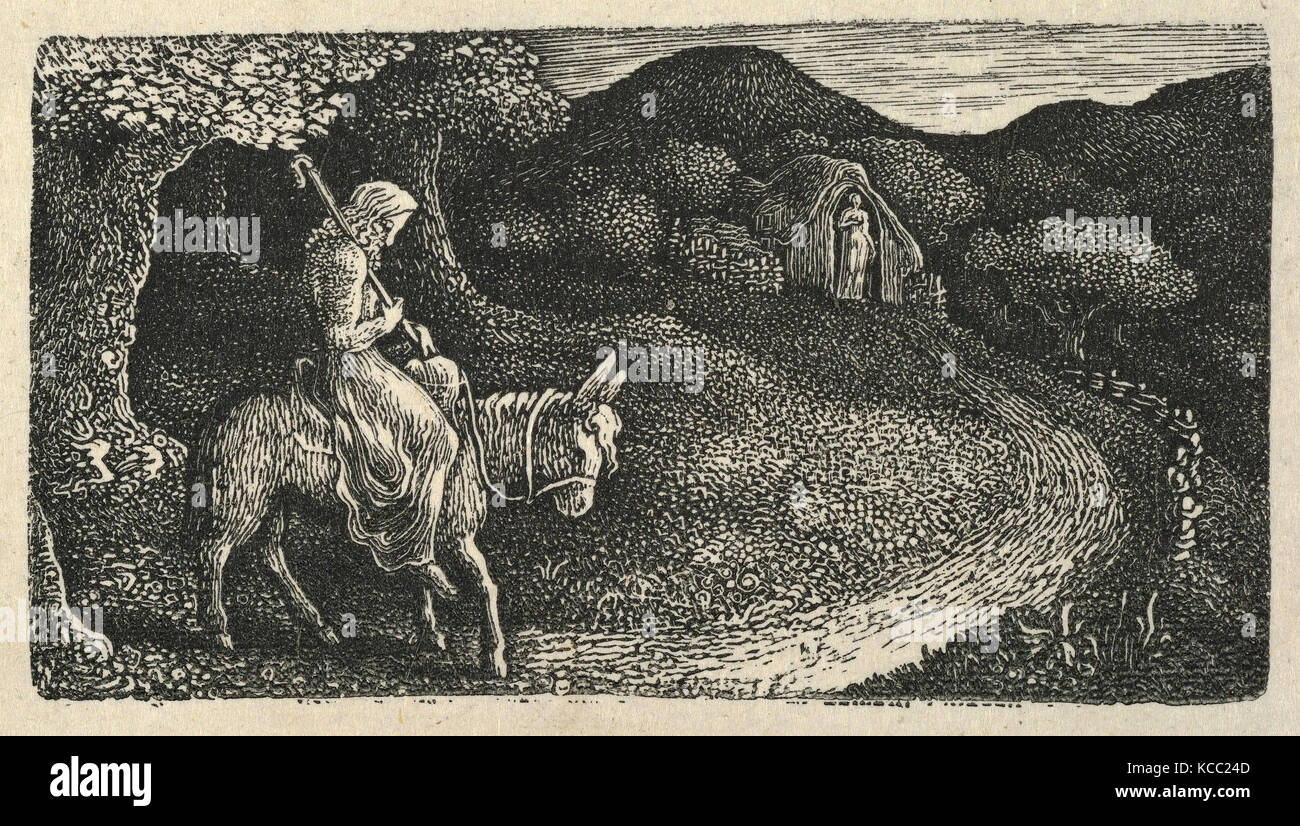 Drawings and Prints, Print, The Return Home, Artist, Edward Calvert ...