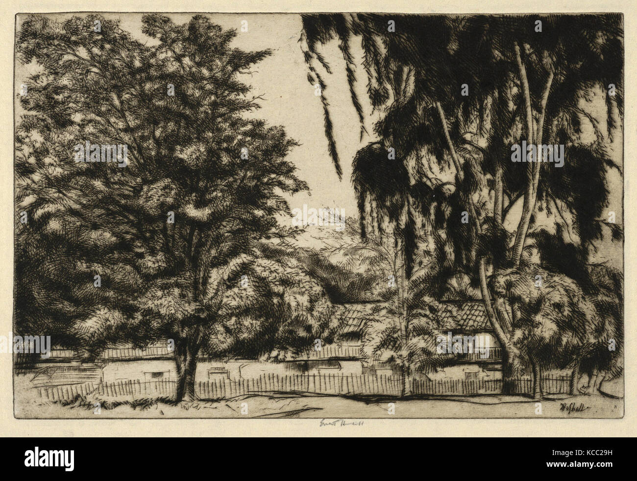 Drawings and Prints, Print, Castro House, Artist, Ernest Haskell ...