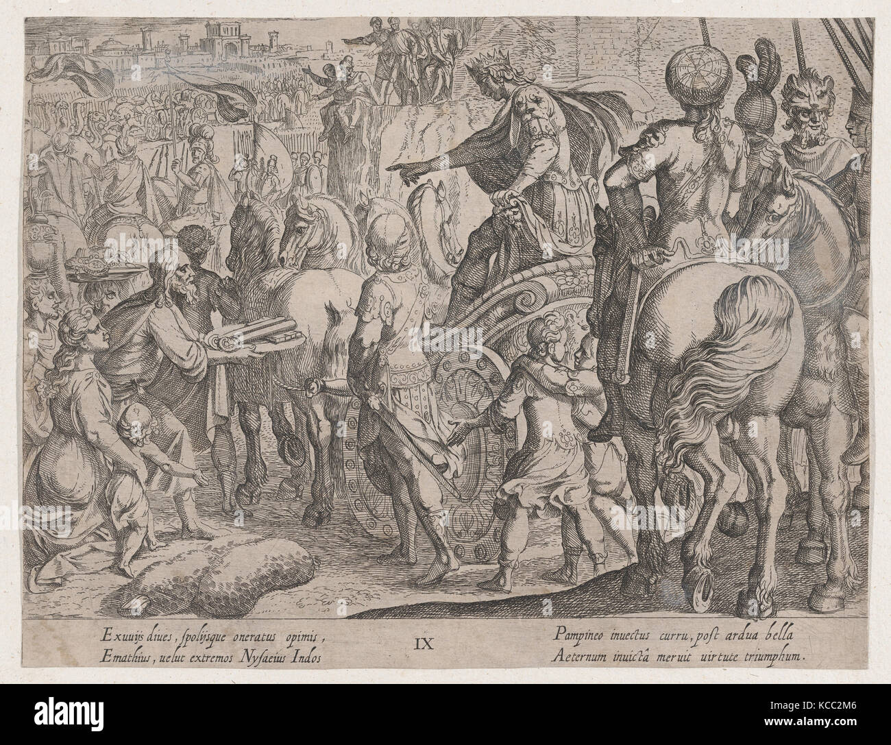 Plate 9: Alexander's Triumphal Entry into Babylon, from The Deeds of ...