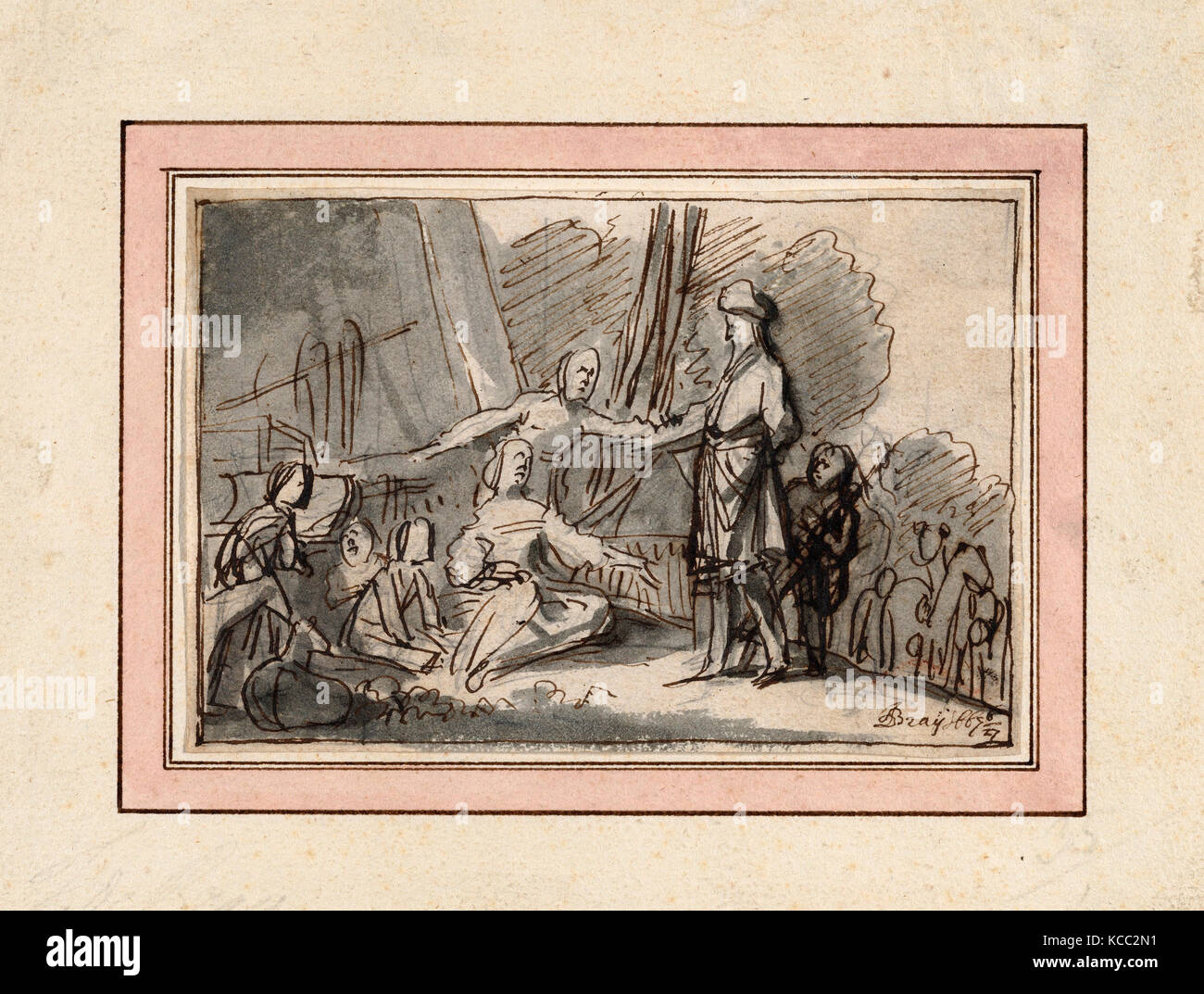 Drawings and Prints, Drawing, Laban Searching for his Idols, Artist ...