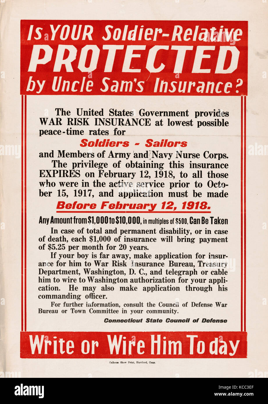 Drawings and Prints, Print, poster, Is your soldier-relative protected ...