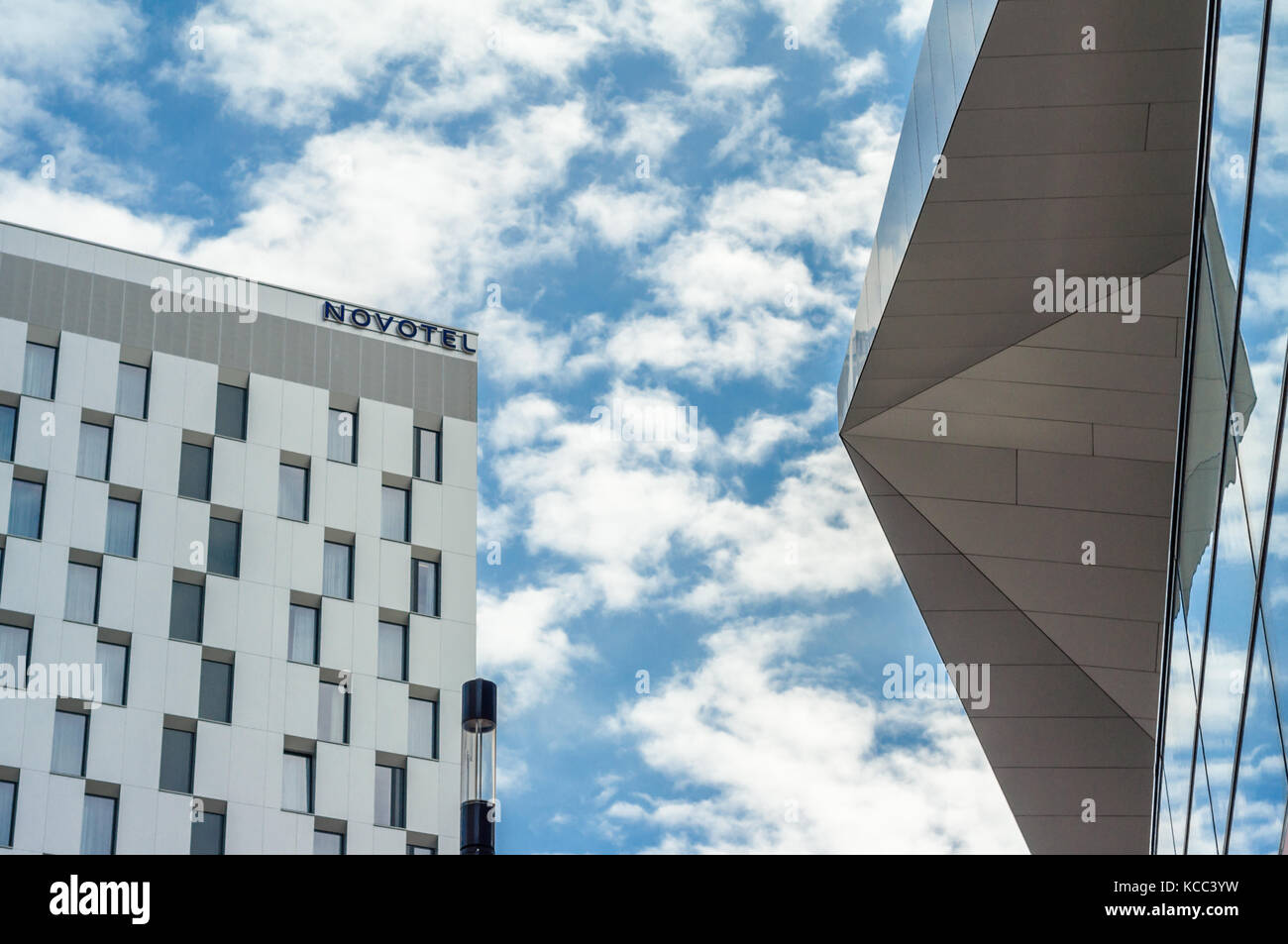 The Novotel building in Vienna Stock Photo - Alamy
