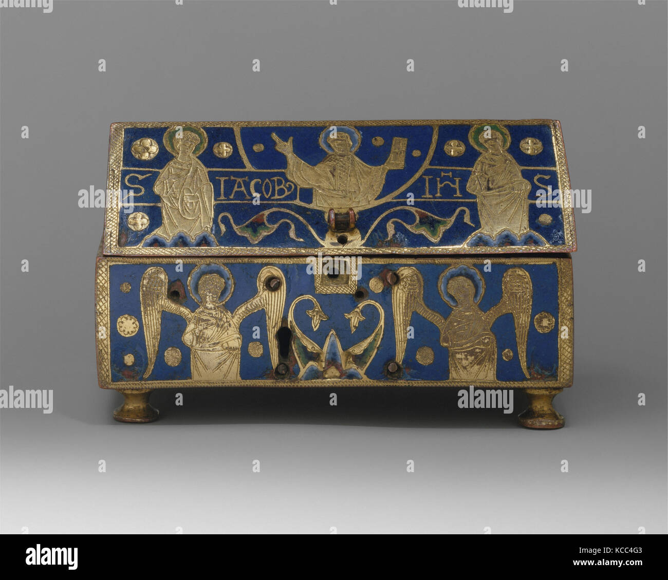 Reliquary, ca. 1200–1220, Made in Limoges, France, French, Copper ...
