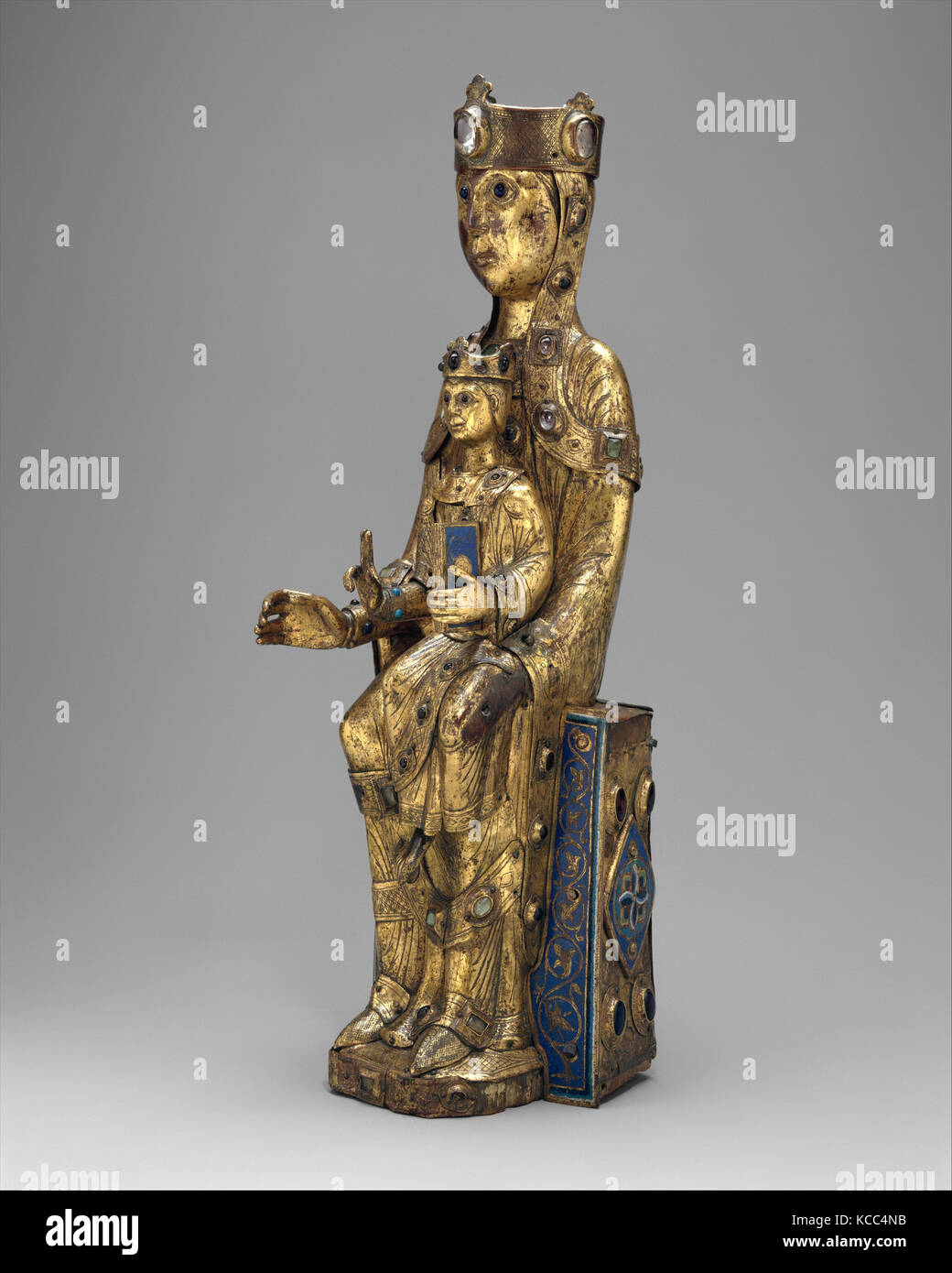 Virgin and Child, ca. 1200, Made in Limoges, France, French, Copper ...