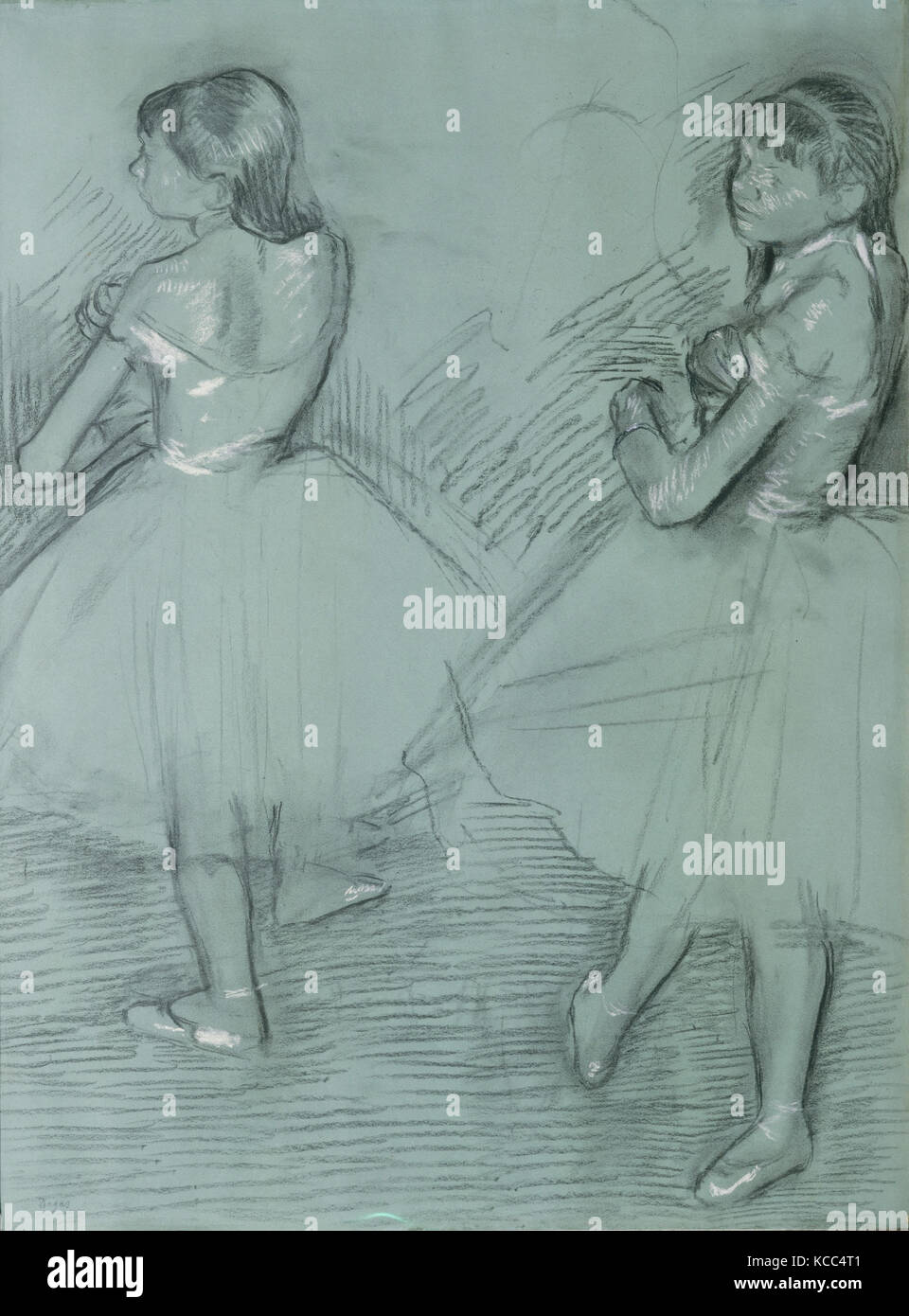 Edgar degas two dancers hi-res stock photography and images - Alamy