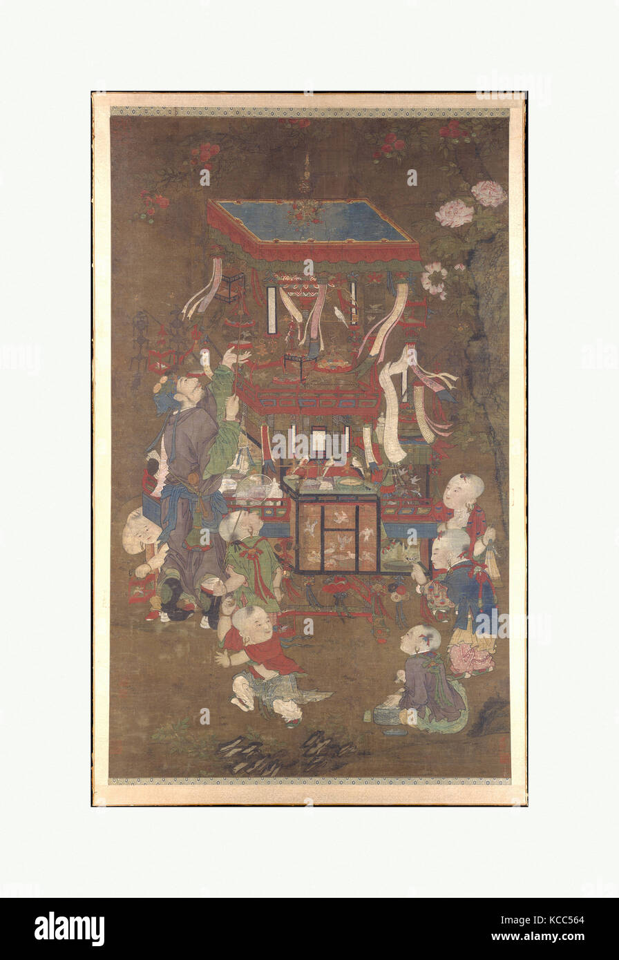 明 佚名 鳥販圖 軸, Bird peddler, Unidentified Artist, late 15th–early 16th ...