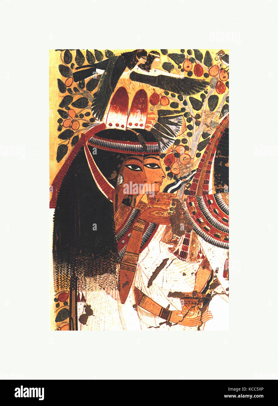 Userhat and Wife Receiving Offerings, Tomb of Userhat, Norman de Garis ...