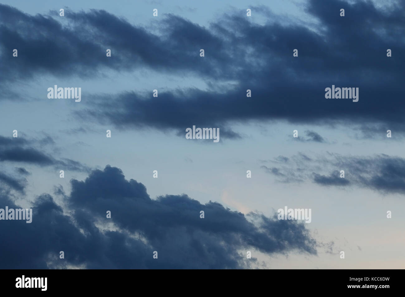 Dark sky with storm clouds, Dramatic black cloud and thunderstorm Stock ...