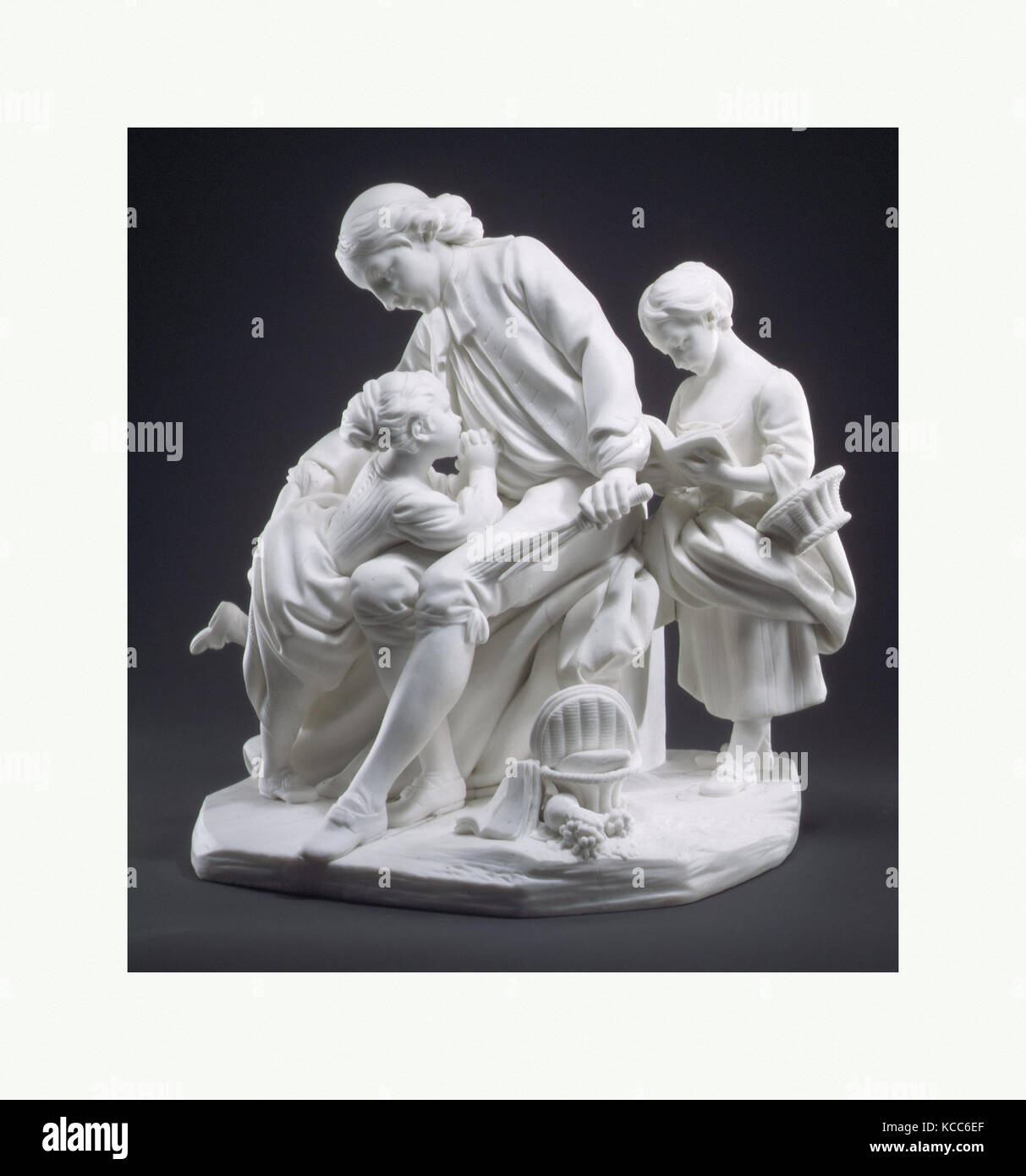 The Schoolmaster, After a drawing by François Boucher, ca. 1762 Stock ...