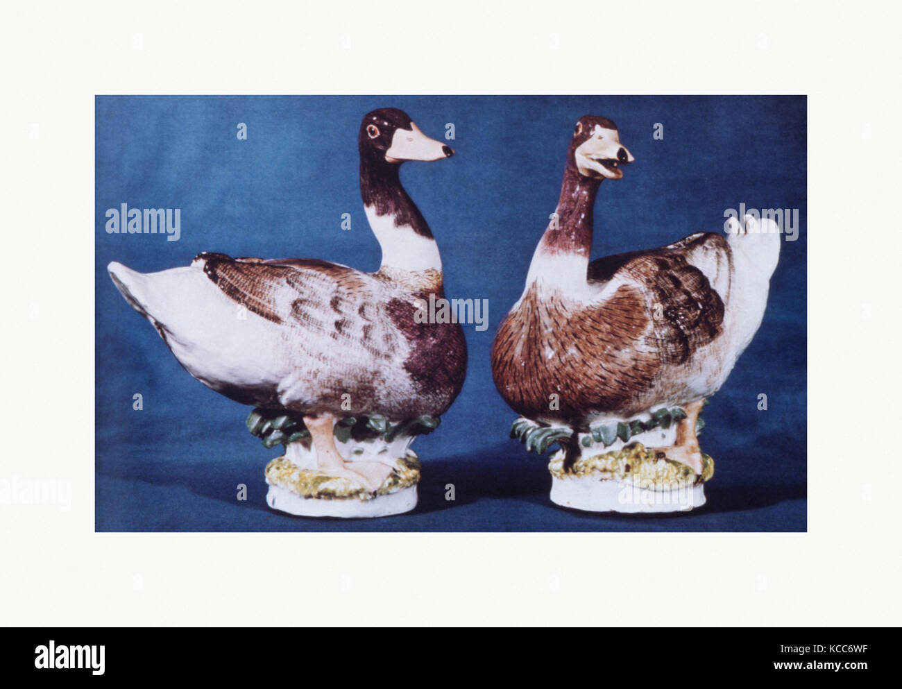 Mallard duck (one of a pair), ca. 1750, German, Meissen, Hard-paste ...