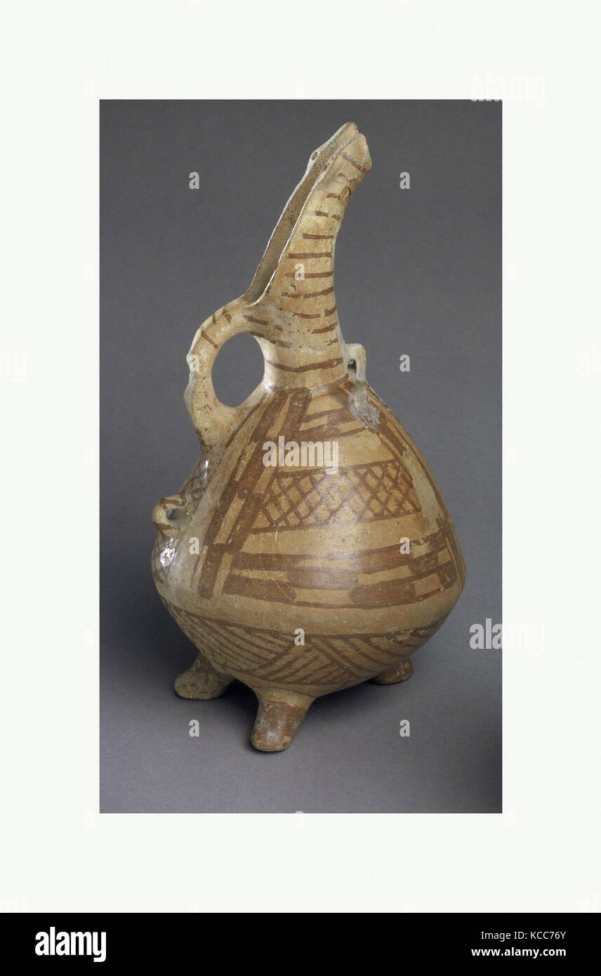 Terracotta jug, Middle Cypriot I, ca. 1900–1800 B.C., Cypriot ...