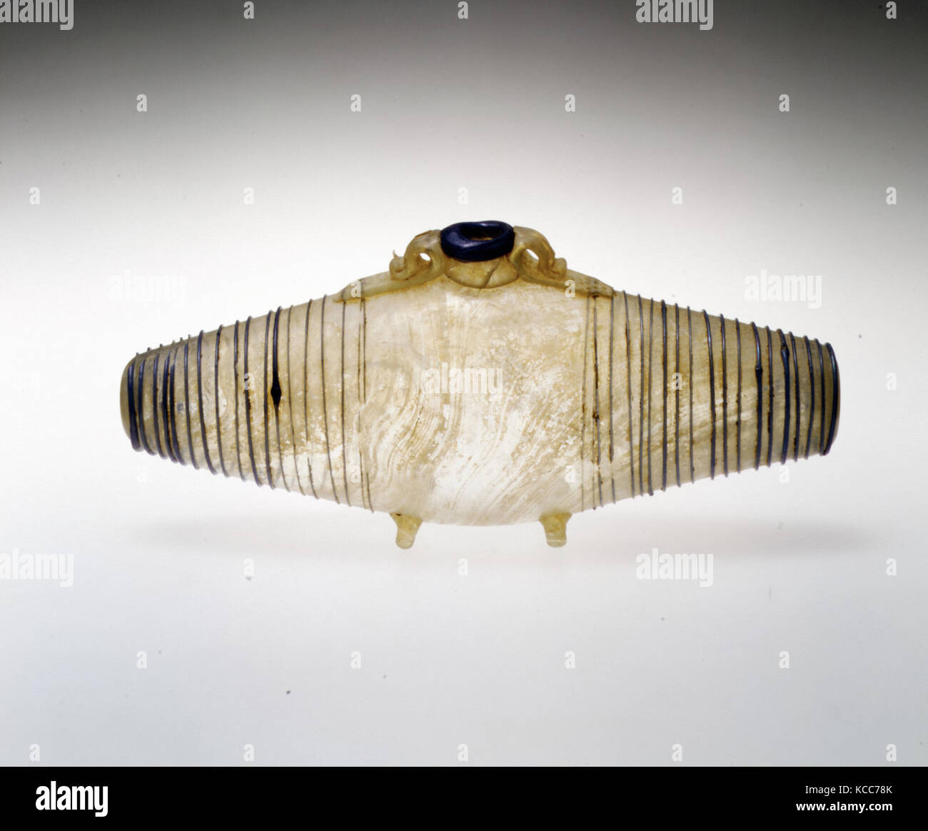 Glass barrel-shaped jug, late 2nd–early 3rd century A.D Stock Photo - Alamy