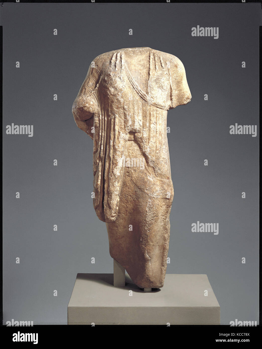 Marble statue of a kore (maiden), late 6th century B.C Stock Photo - Alamy