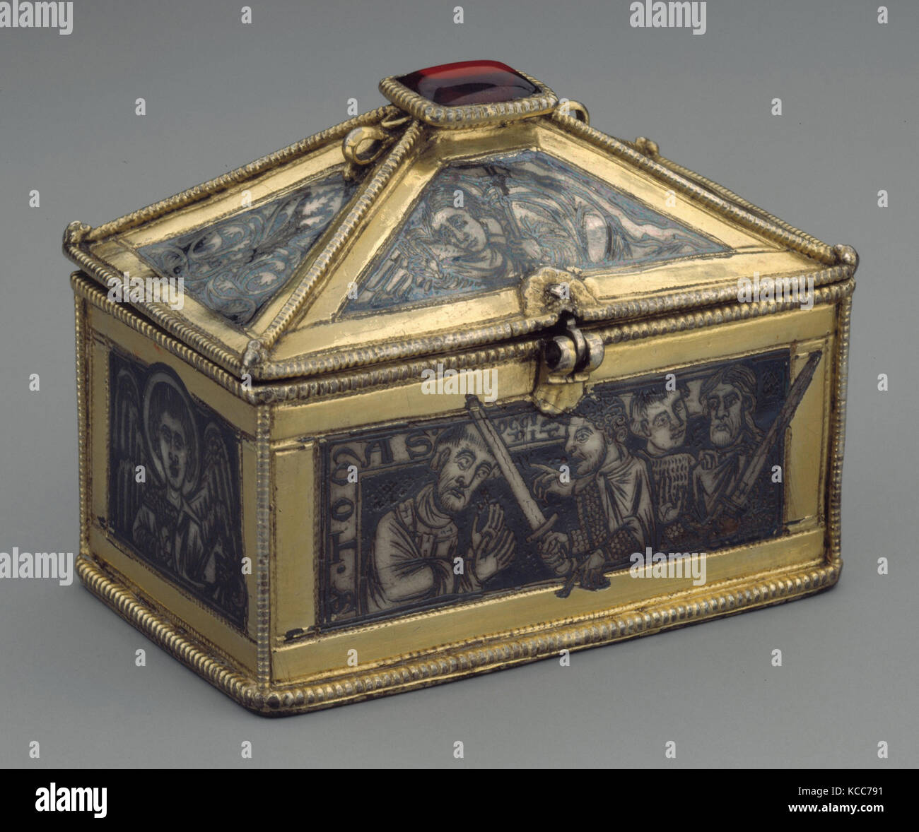 Reliquary Casket with Scenes from the Martyrdom of Saint Thomas Becket ...