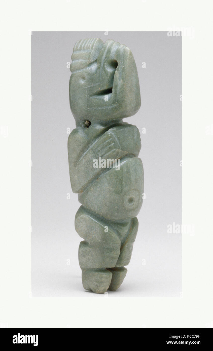 Masked Figure Pendant, 4th–8th century, Costa Rica, Atlantic Watershed ...