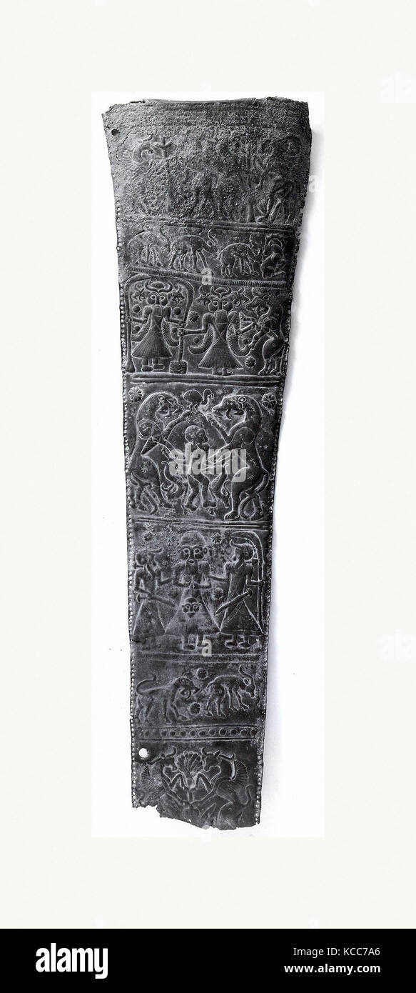 Quiver plaque with animals and mythological scenes, ca. 8th–7th century ...