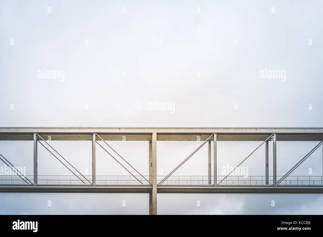 Elevated pedestrian walkway hi-res stock photography and images - Alamy