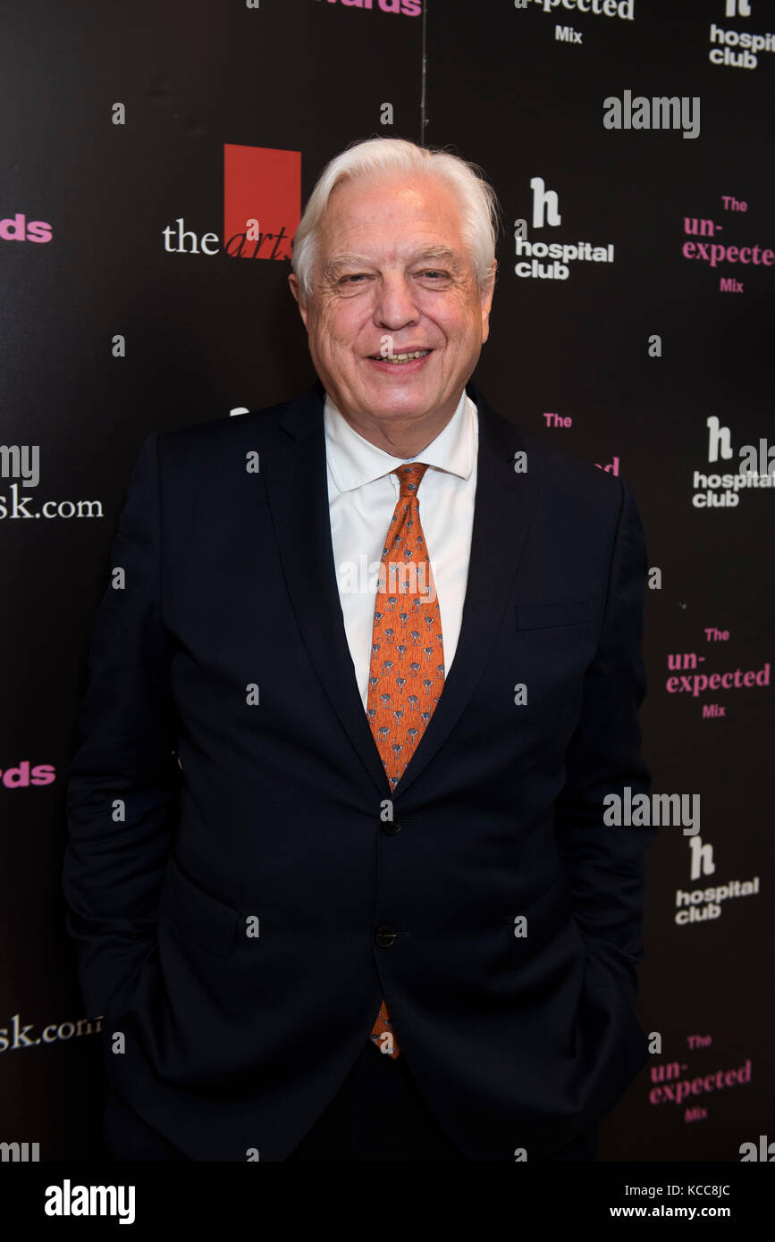 John Simpson attends the H Club 100 Awards at the Hospital Club, London ...