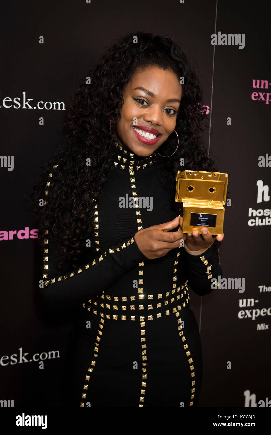 Lady Leshurr wins the award for Music the H Club 100 Awards at the ...