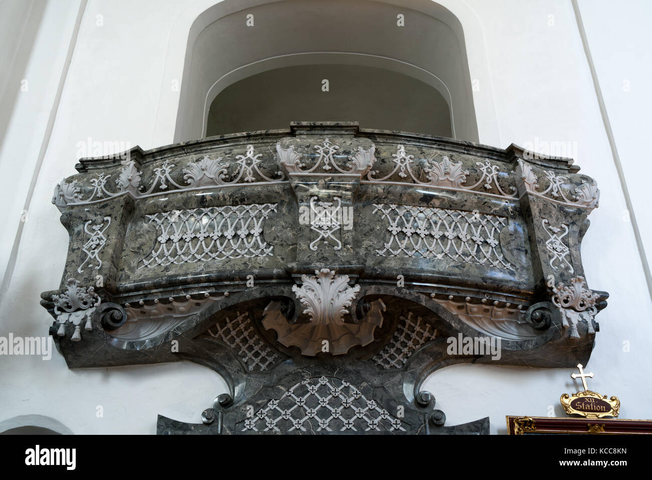Balcony in catholic church hi-res stock photography and images - Alamy