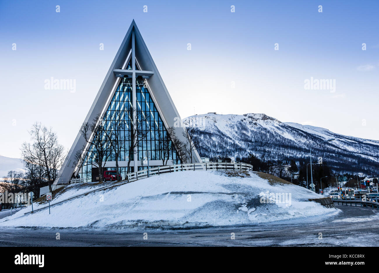 Tromsdalen Church, also known as Ishavskatedralen, The Arctic Cathedral ...