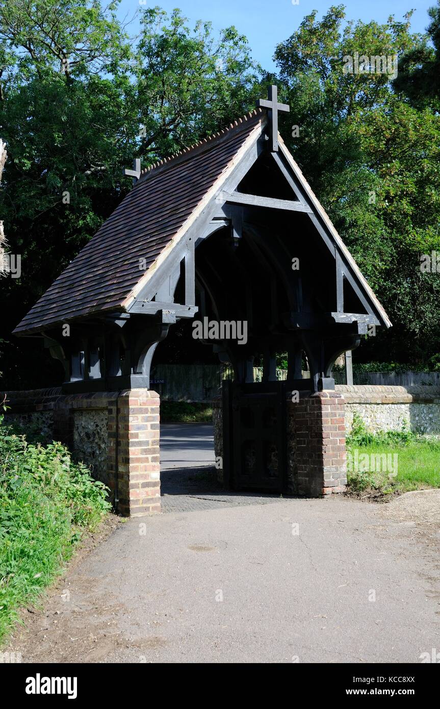 Lych Gate, Bovingdon, Hertfordshire Stock Photo - Alamy