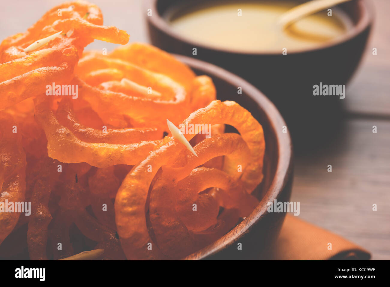 Stock photo of Jalebi or Jilbi or imarati, indian sweet food fried in ...