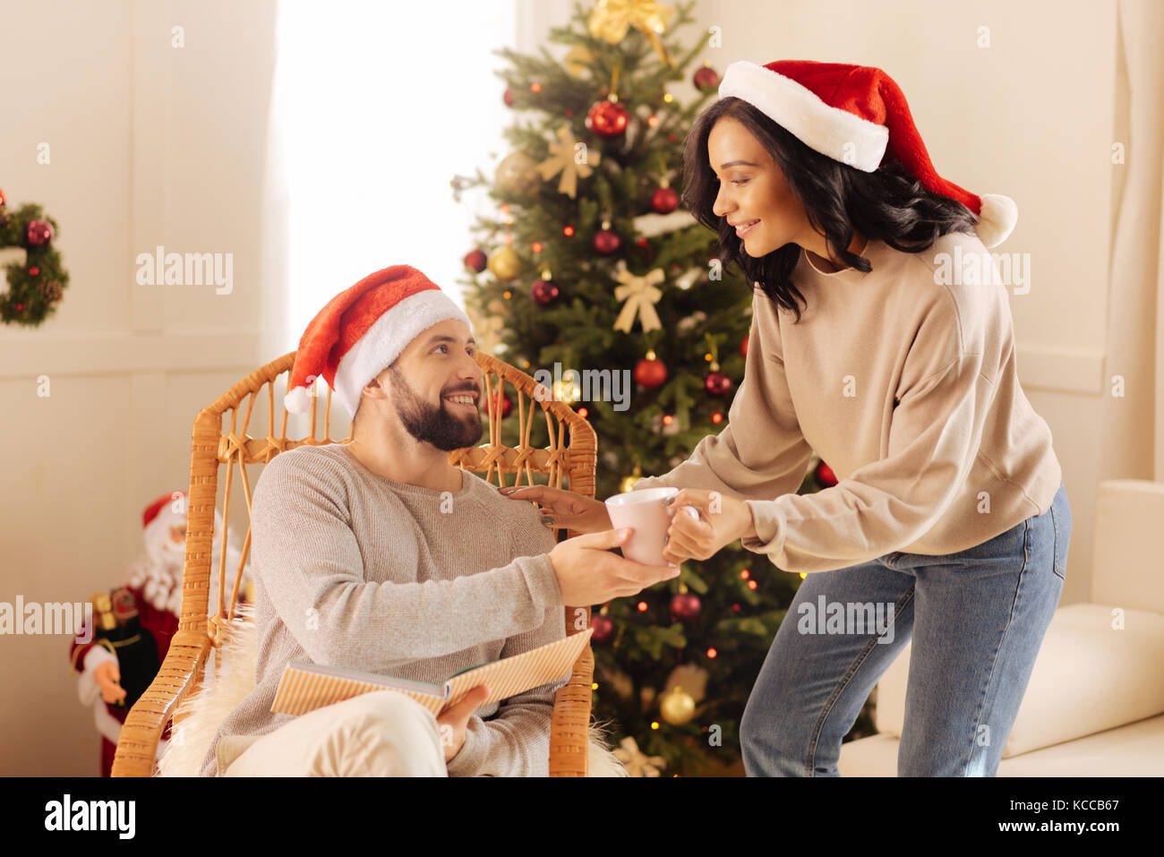 Bringing tea hi-res stock photography and images - Alamy