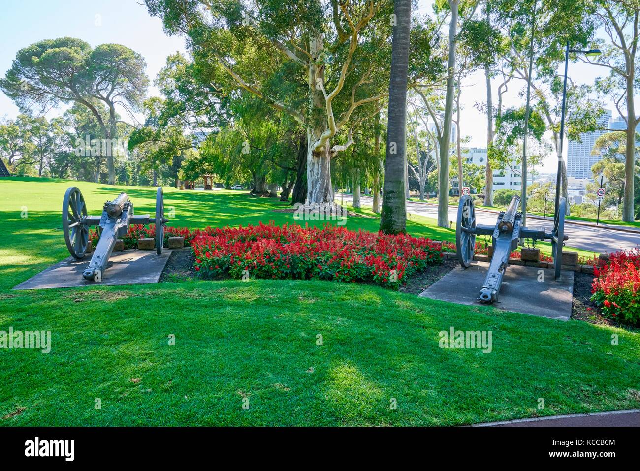 Australian Parks and Gardens Perth Stock Photo - Alamy