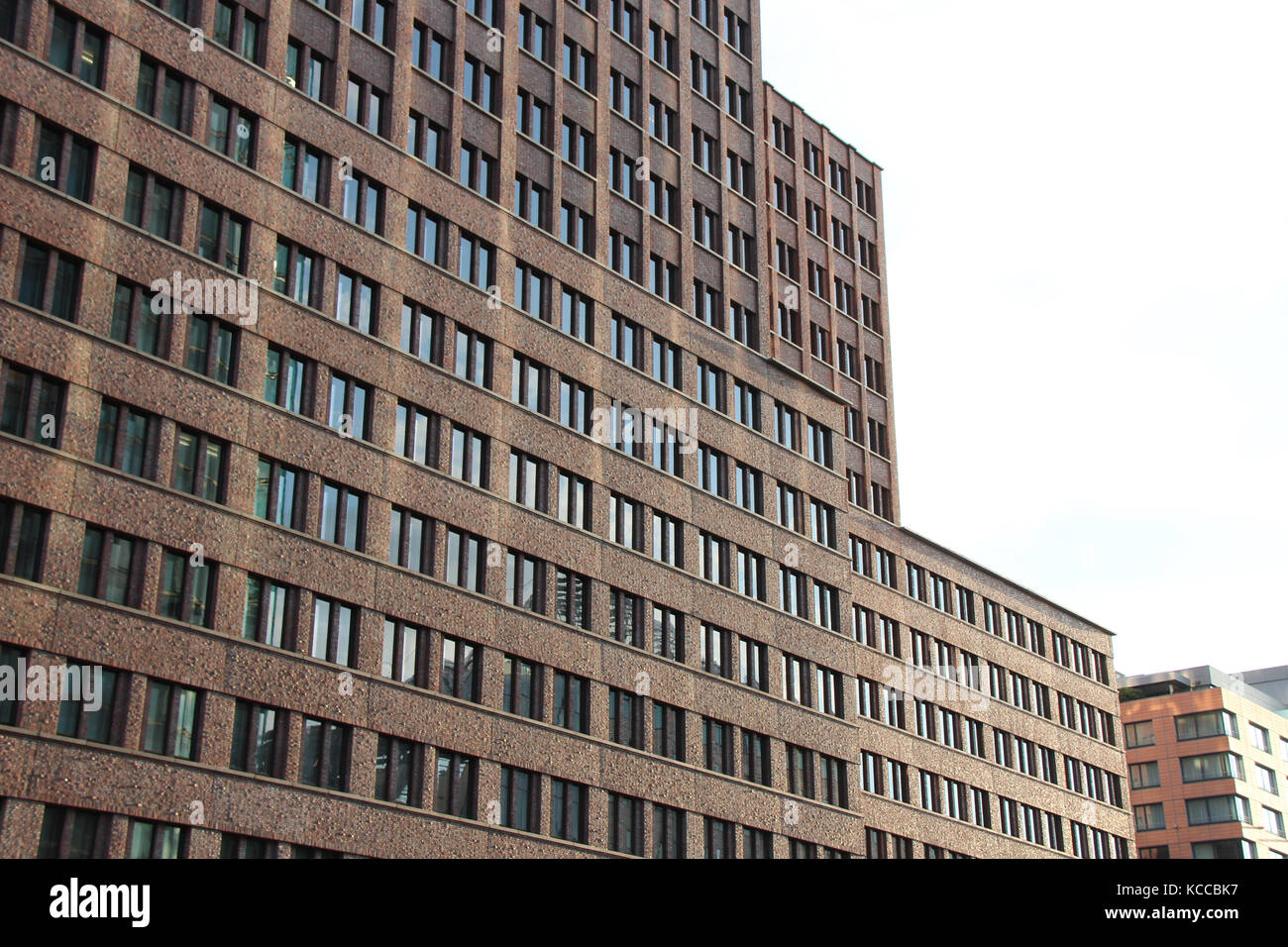 Building (Kollhoff-Tower) on Potsdamer Platz in Berlin (Germany Stock ...