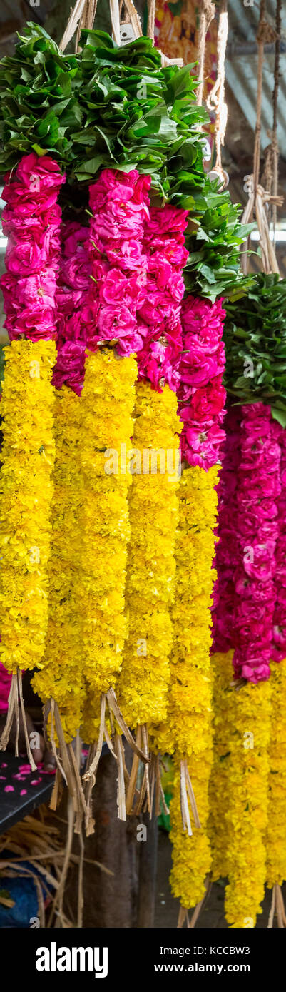 South indian wedding garland hi-res stock photography and images - Alamy