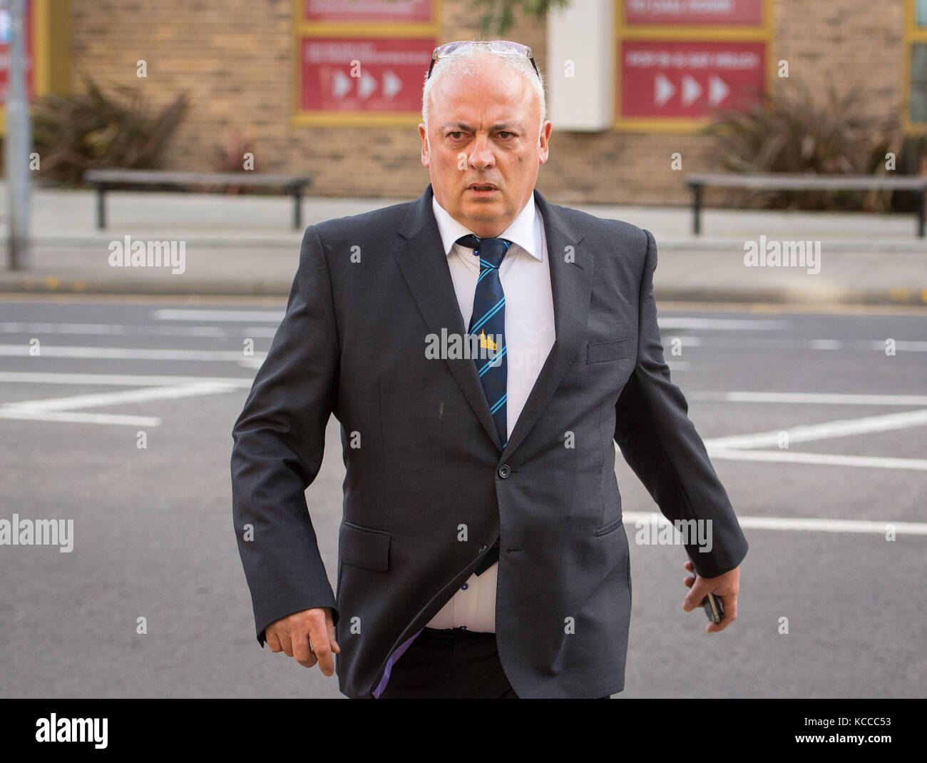 Robert Webb, 54, arrives at Kingston Crown Court in Surrey, where he is ...