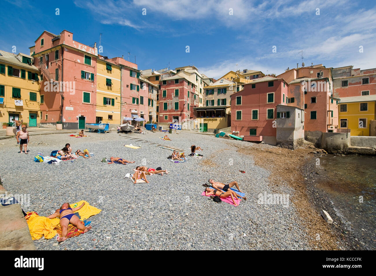 Boccadasse, Genoa, Liguria, Italy Stock Photo - Alamy