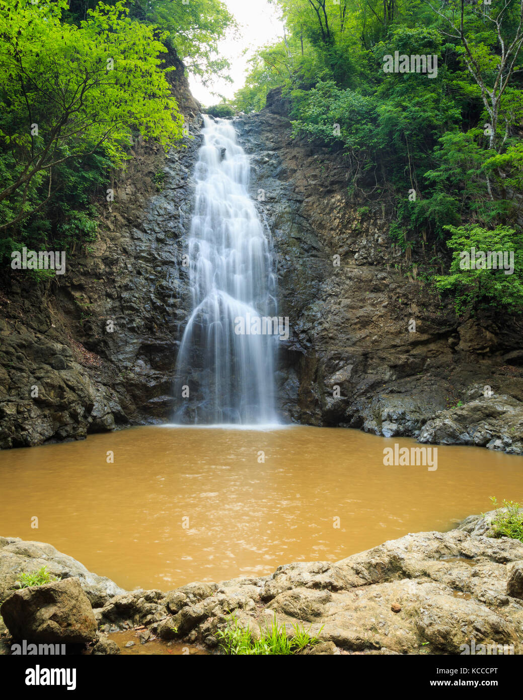 Montezuma waterfall in Costa Rica Stock Photo - Alamy