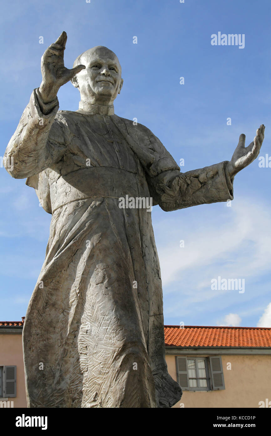 Pope visit in lyon hi-res stock photography and images - Alamy
