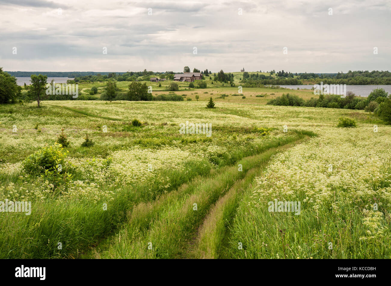 Rural russian landscape hi-res stock photography and images - Alamy