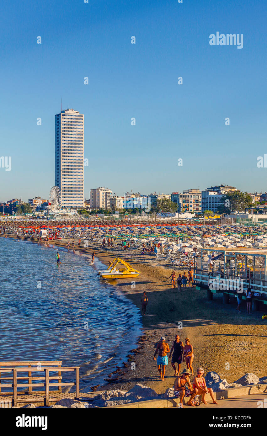 Cesenatico beach hi-res stock photography and images - Alamy