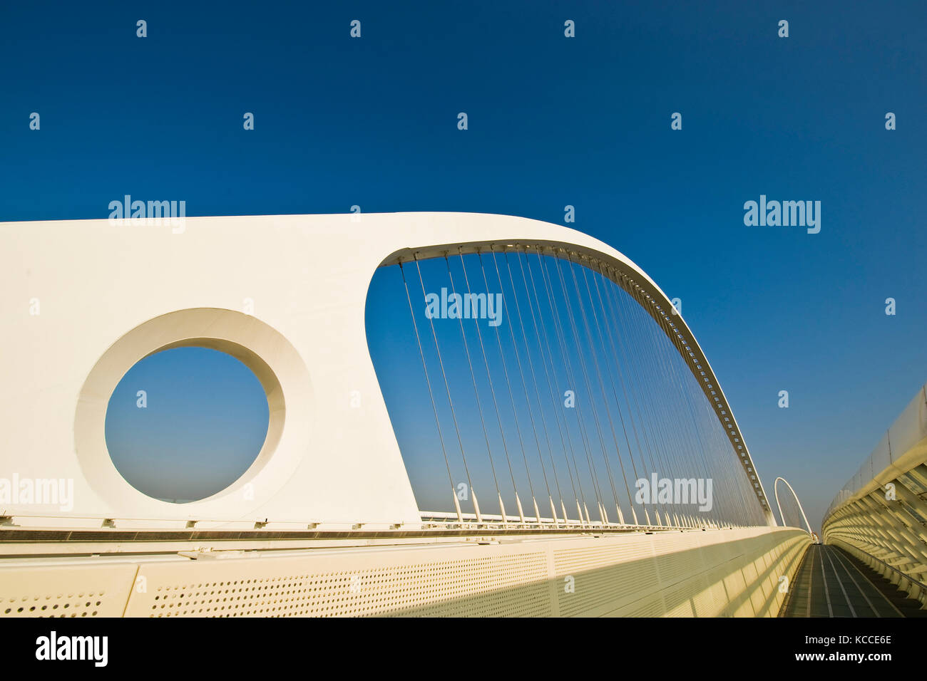 Calatrava bridge, Reggio Emilia, Italy Stock Photo - Alamy