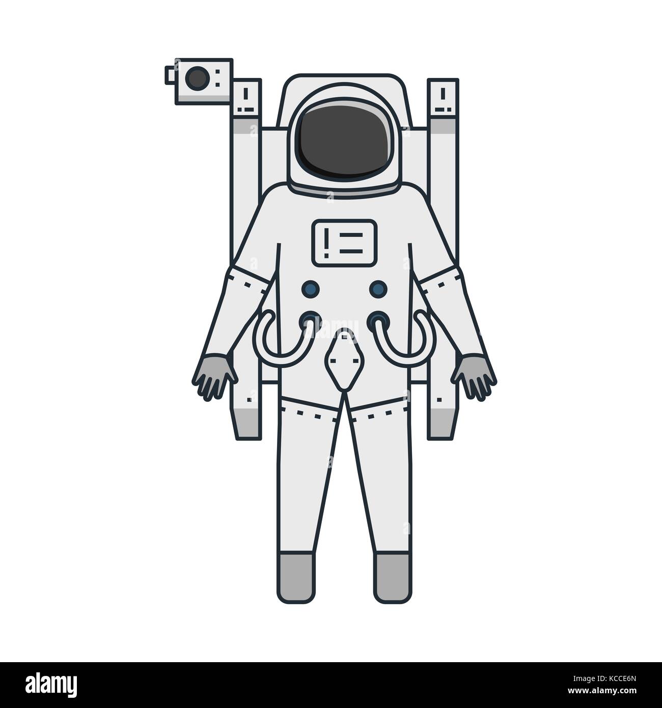 Vector Astronaut Suit