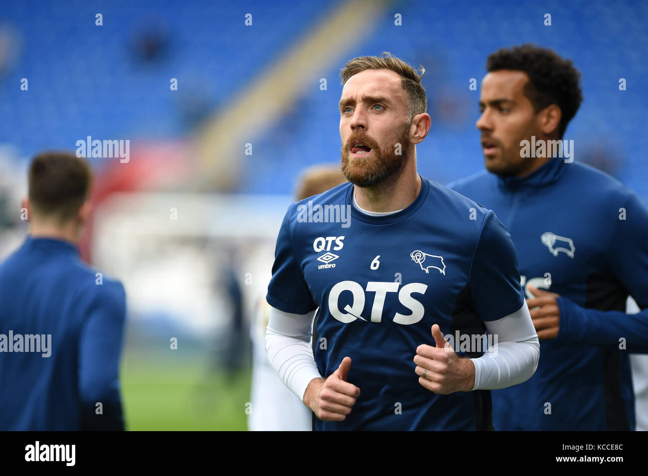 Derby County's Richard Keogh Stock Photo - Alamy