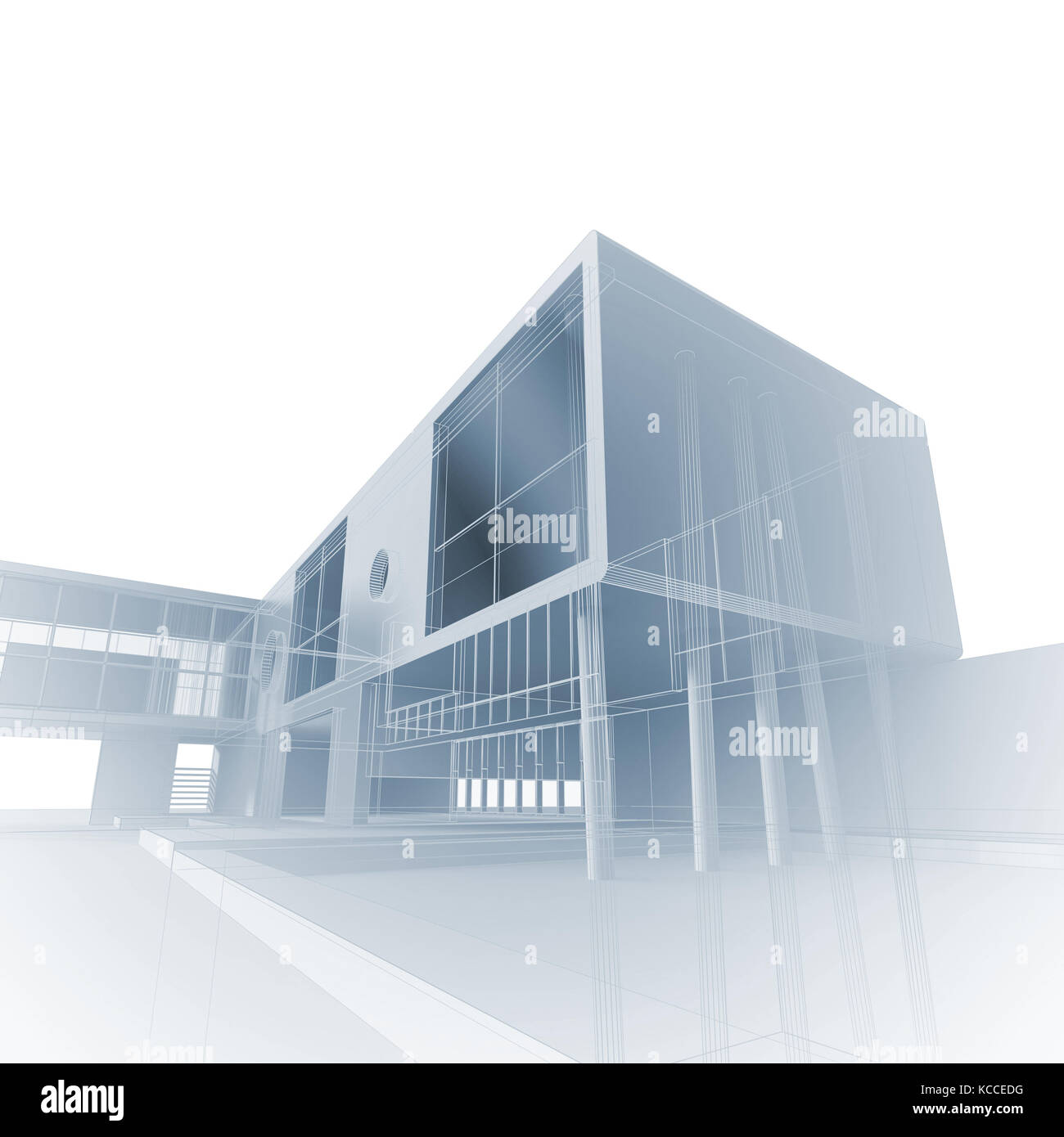 Office engineering 3d rendering Stock Photo - Alamy