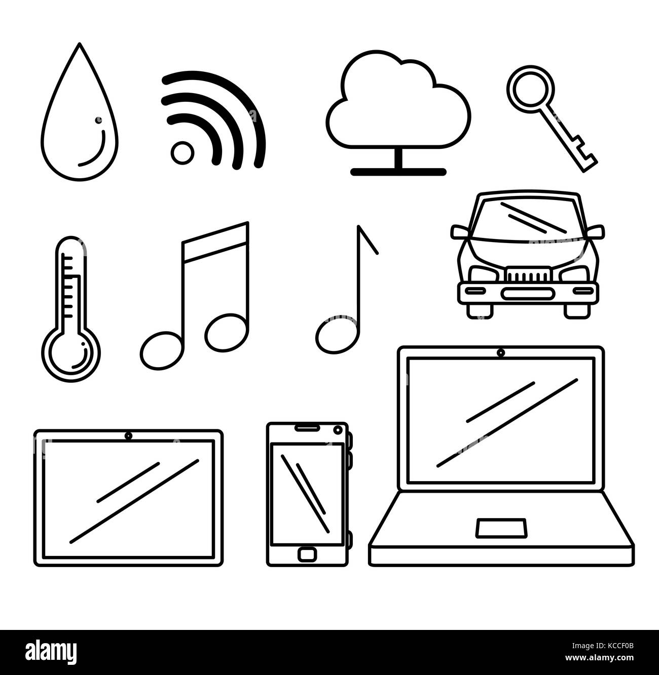 Ventilation system white linear Cut Out Stock Images & Pictures - Alamy