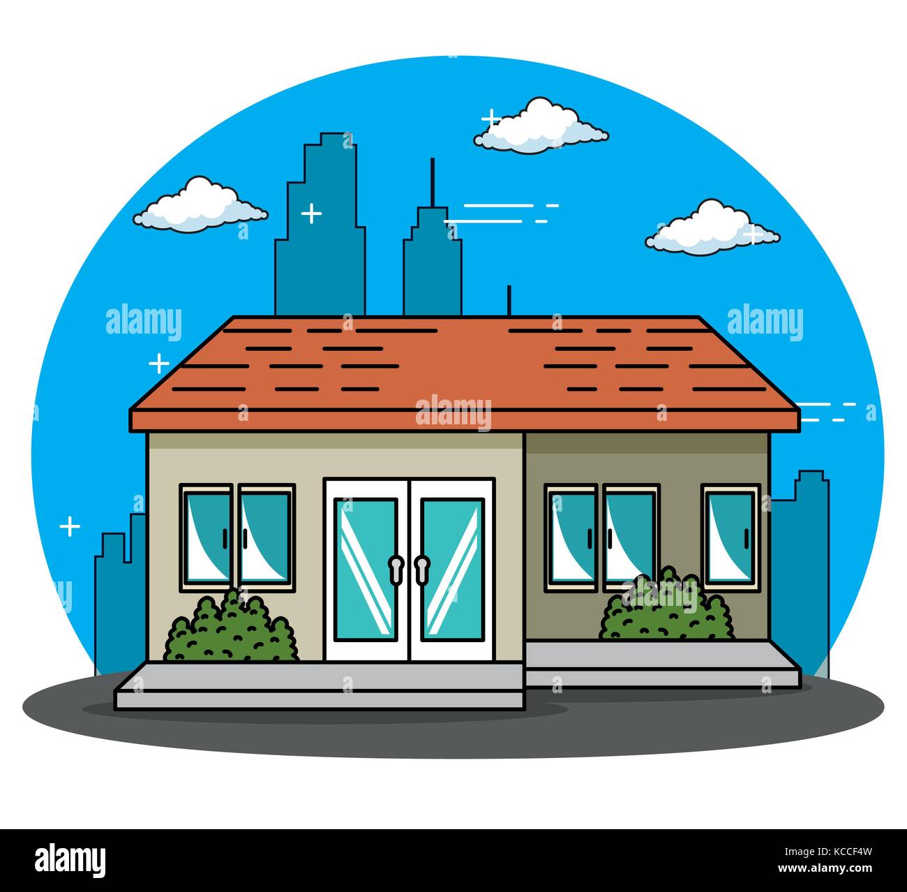 smart home tecnology system Stock Vector Image & Art - Alamy