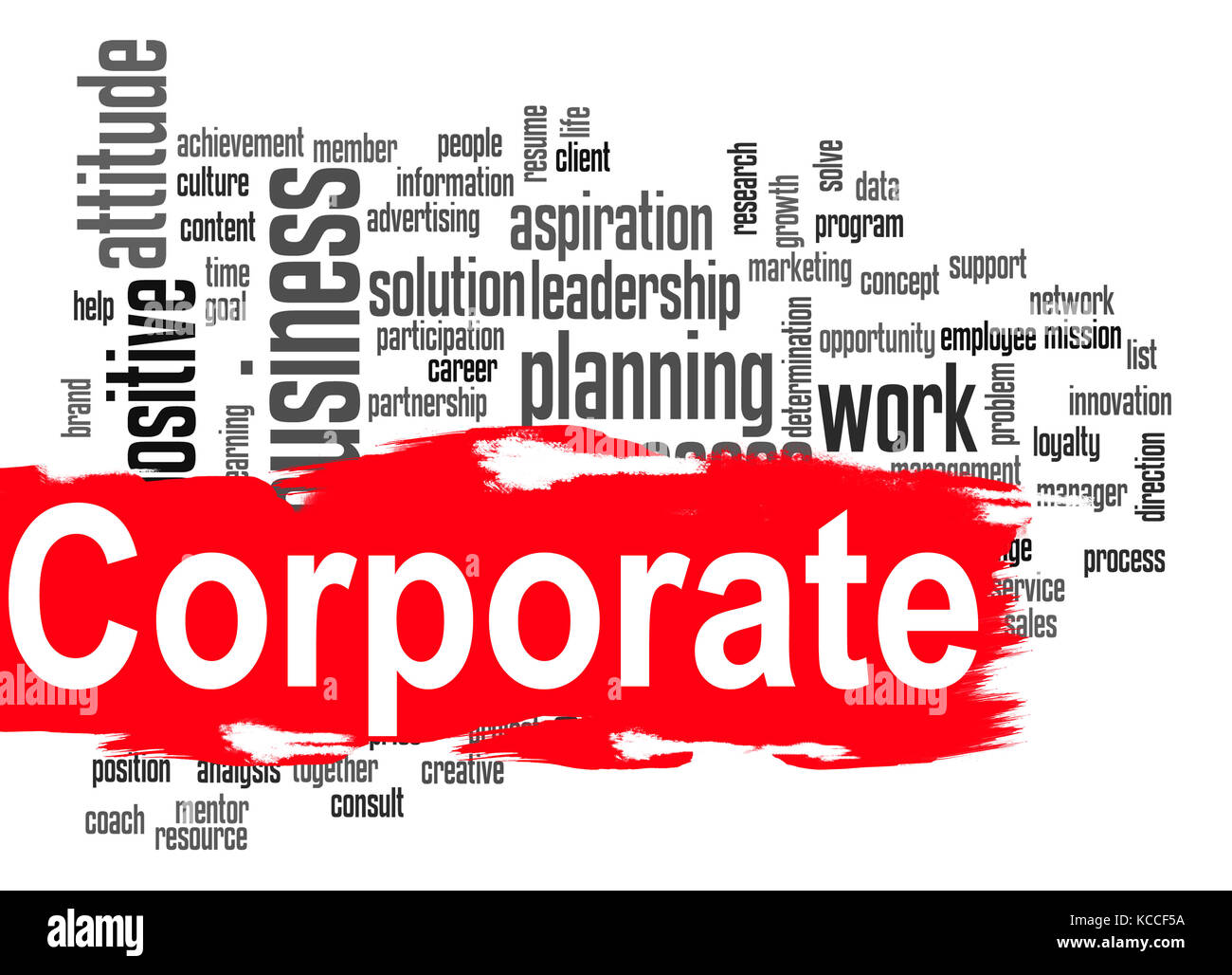 Corporate word cloud image with hi-res rendered artwork that could be ...