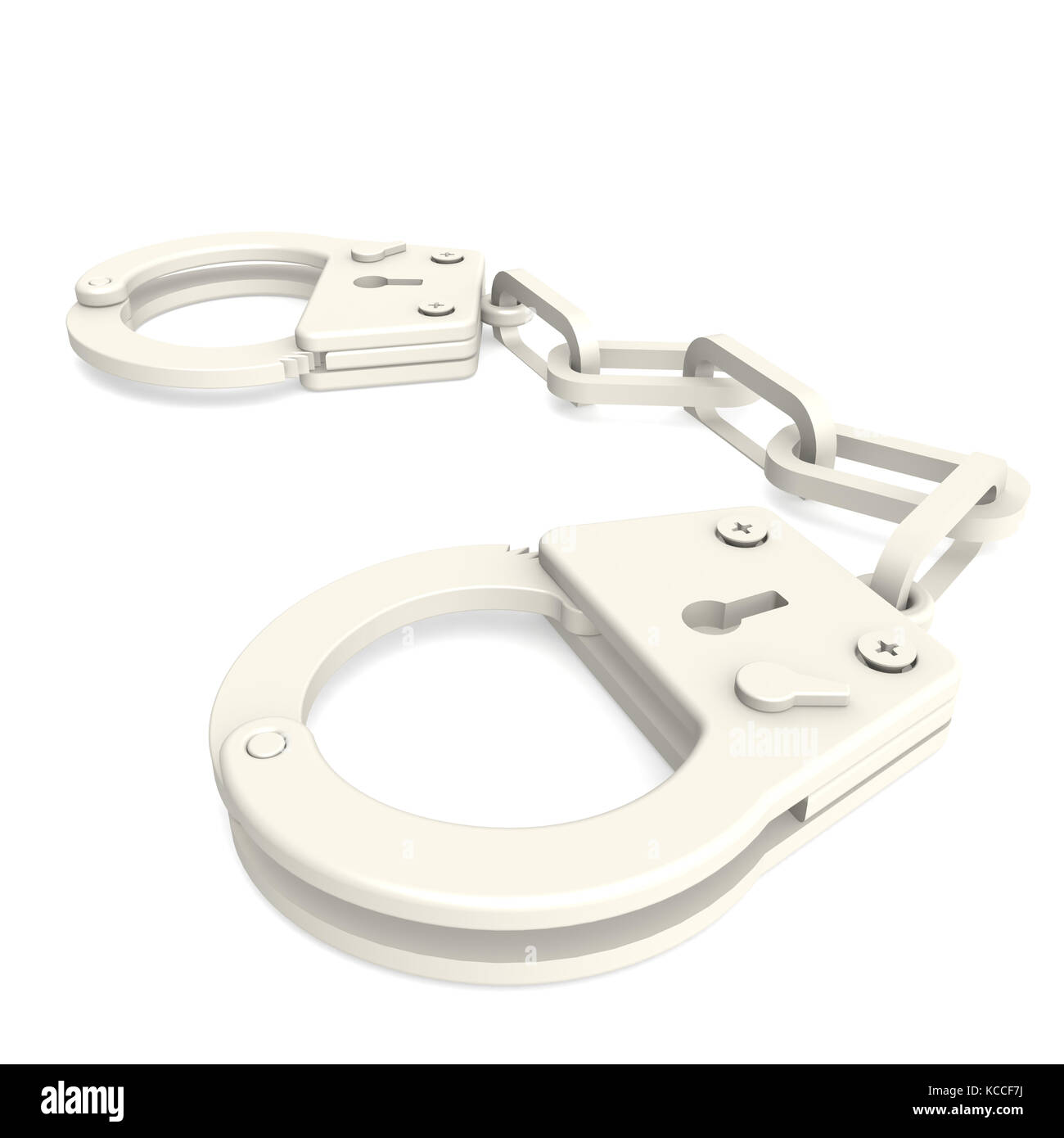 Handcuff with white background image with hi-res rendered artwork that ...