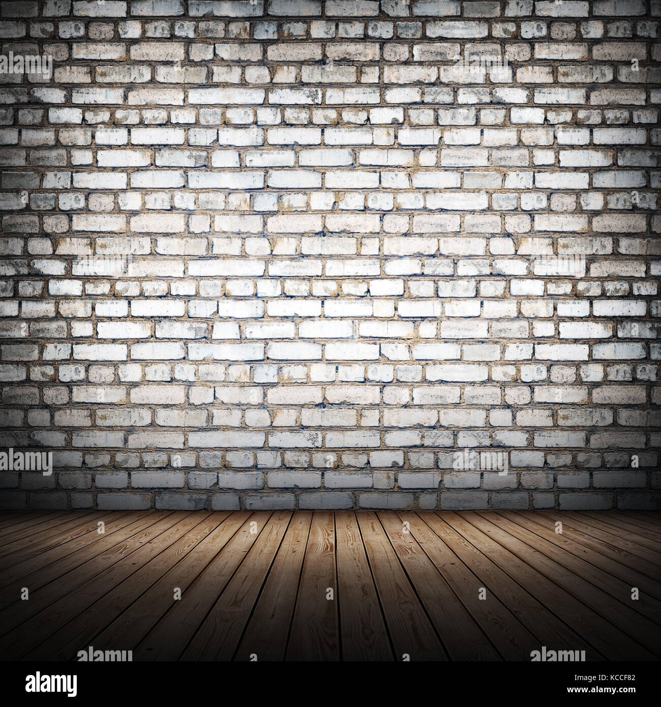 Brickwall interior wall 3d rendering Stock Photo - Alamy